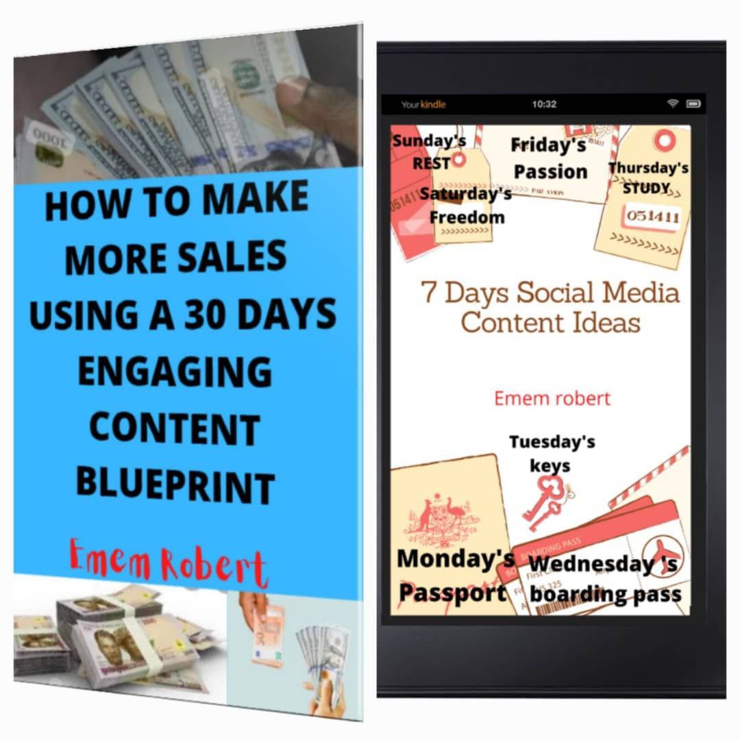 Buy HOW TO MAKE MORE SALES USING A 30 DAYS ENGAGING CONTENT BLUEPRINT by Emem Robert on Selar
