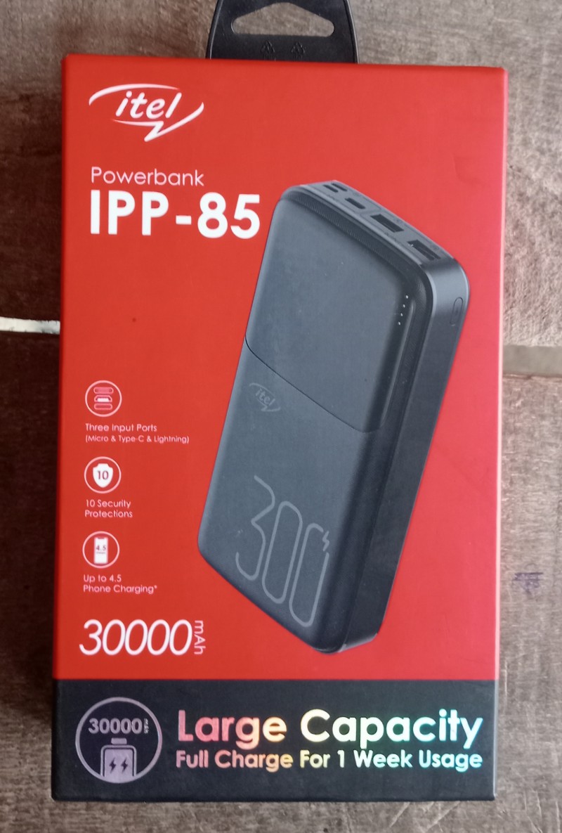 Buy Itel power bank 30000 mAh by Dani& timeyi collection on Selar