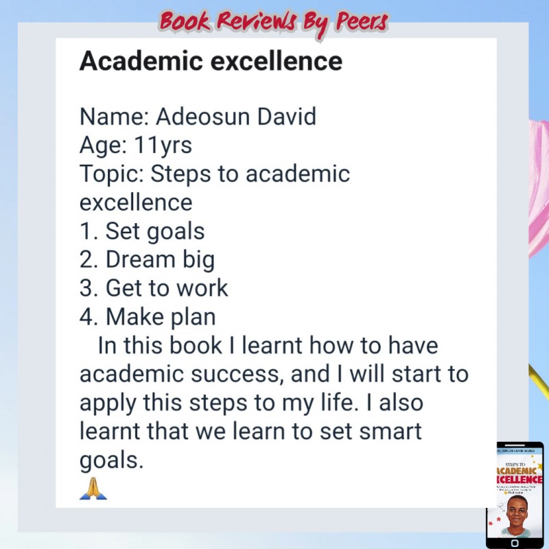 Buy Steps to Academic Success (ebook) pdf by Chukwuebuka David Ogbueli ...