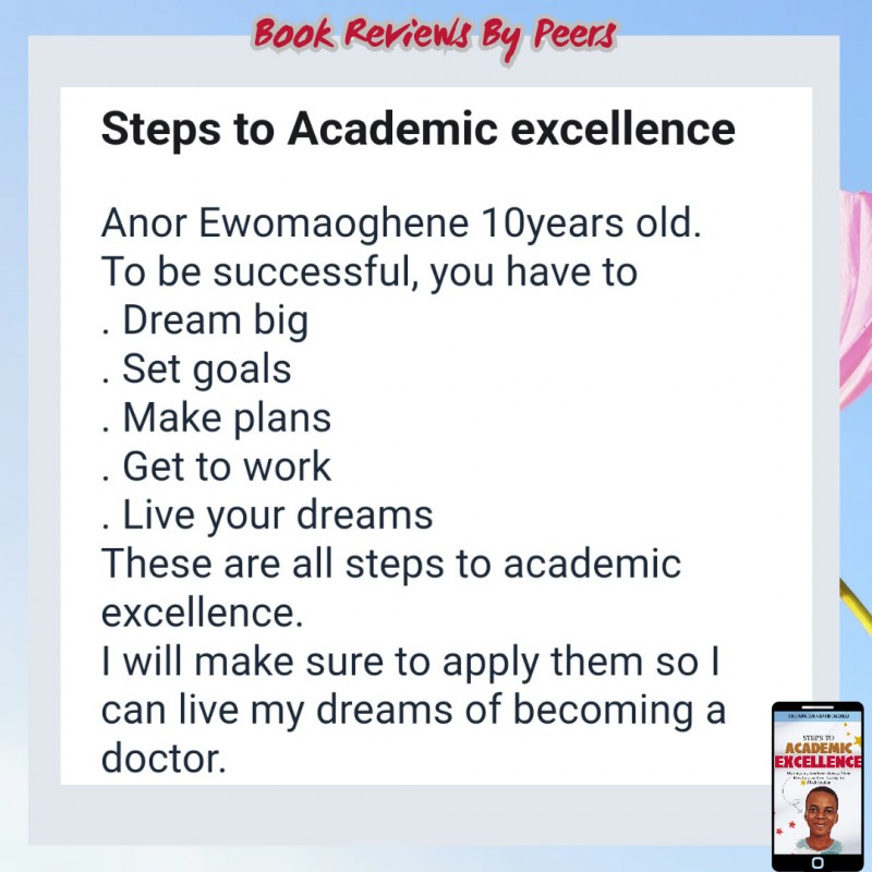 Buy Steps to Academic Success (ebook) pdf by Chukwuebuka David Ogbueli ...