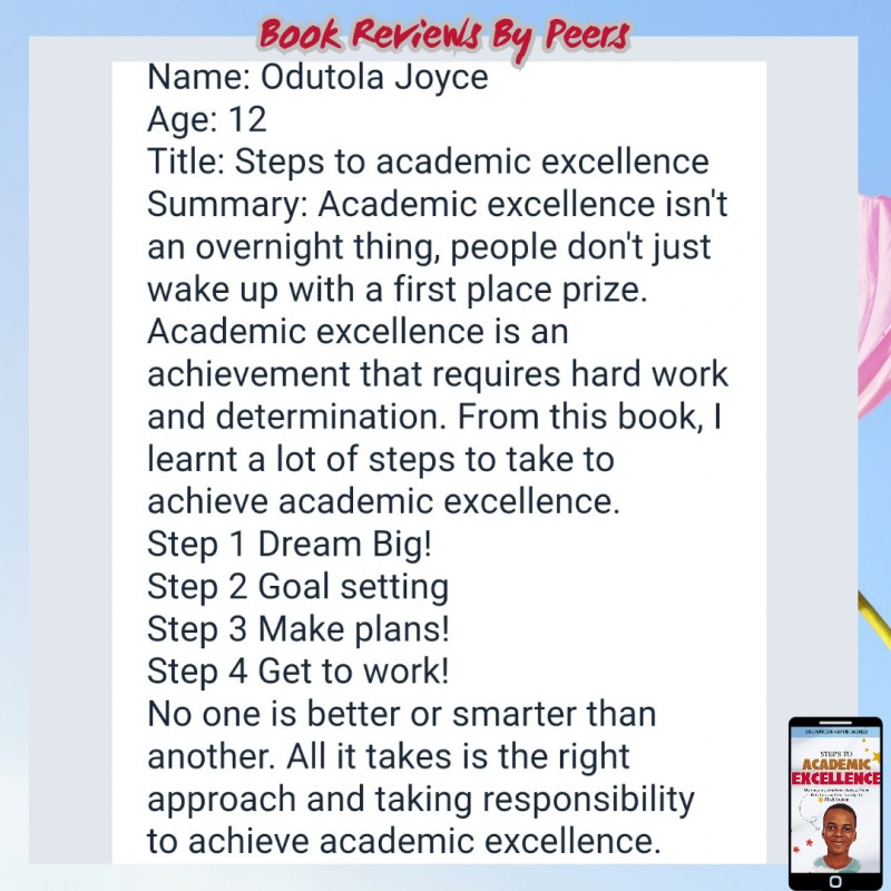 Buy Steps to Academic Success (ebook) pdf by Chukwuebuka David Ogbueli ...