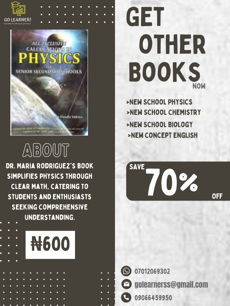 Buy All Inclusive Calculations In Physics by Dawn Cobham on Selar
