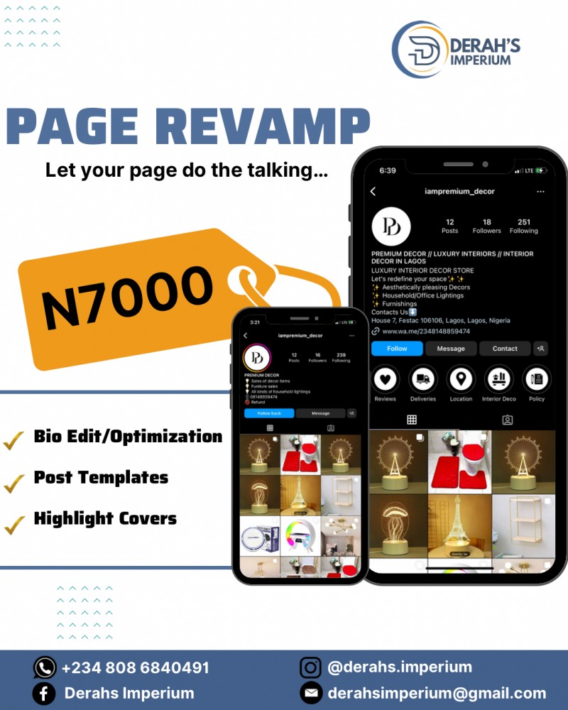 Buy PAGE REVAMP [RUBY PACKAGE] by Derah's Imperium on Selar