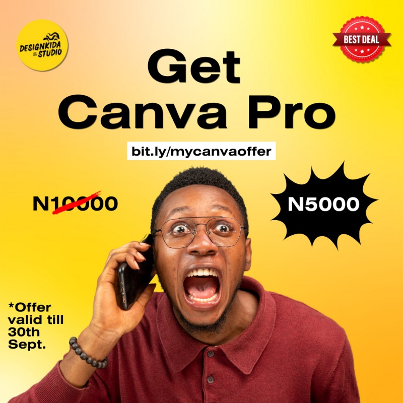 Buy Canva Pro Access by DesignKida on Selar