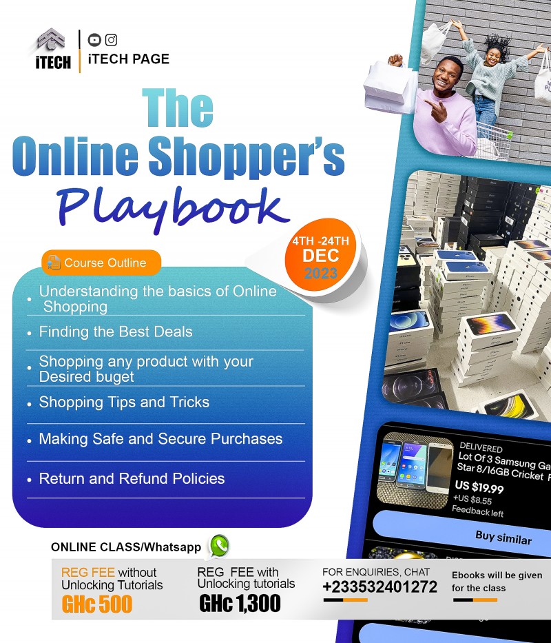 Buy Online Shopper's Play Book by Desmond Banful on Selar