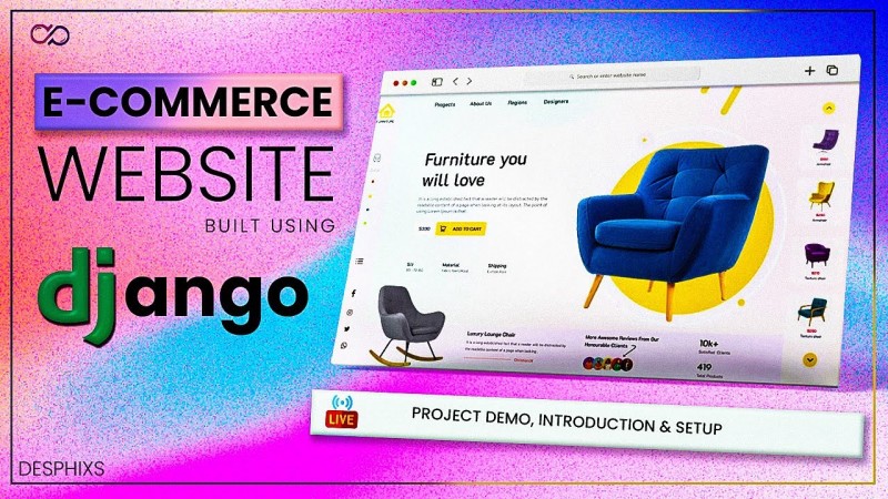 Buy E-commerce Website Using Django by Desphixs on Selar