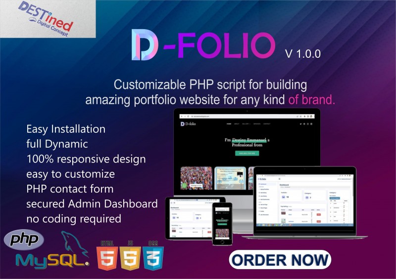 Buy D-FOLIO SCRIPT by DESTINED DIGITALS on Selar