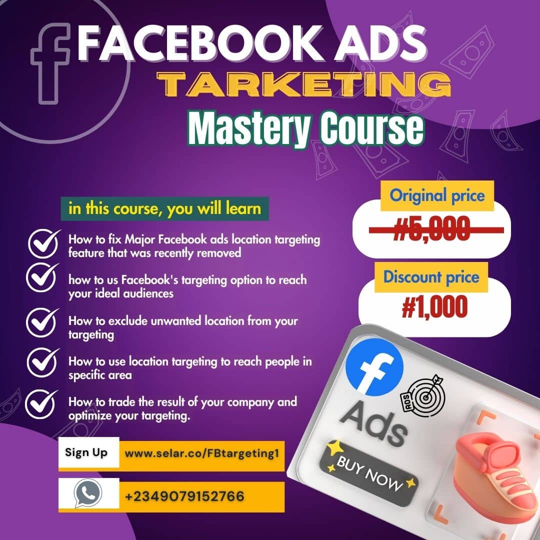 Buy Facebook Ads Targeting Mastery Course (with Latest Facebook Updates ...