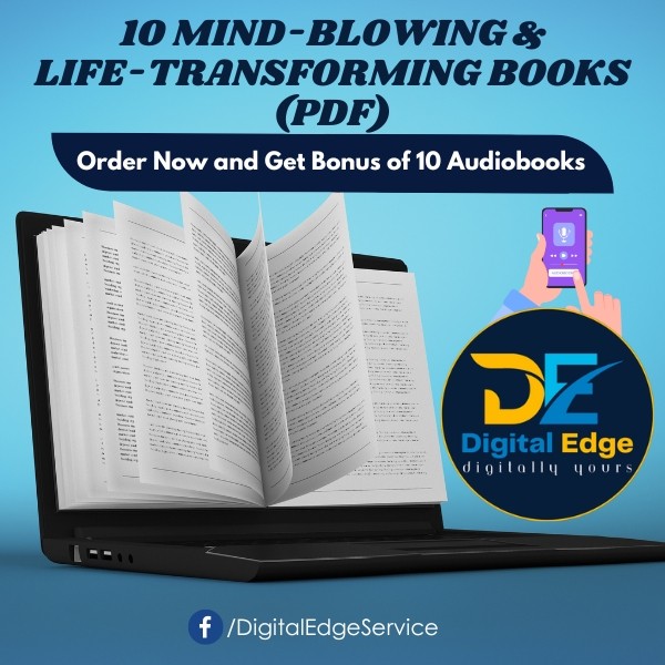 Buy 10 Life-Changing PDF Books with Bonus Inside 🎧📖 by Digital Edge on ...