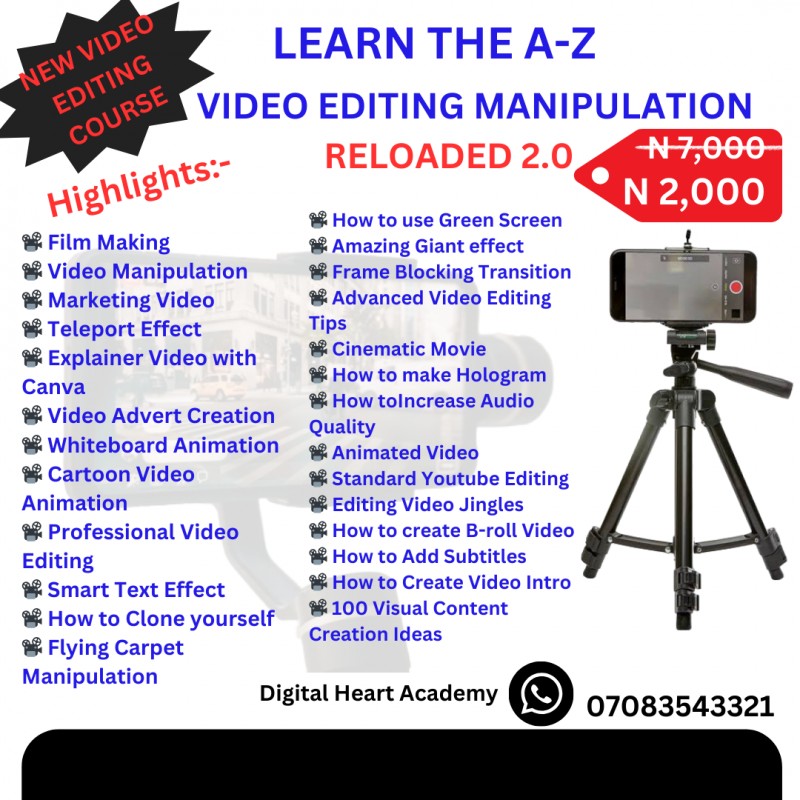 Buy LEARN THE A-Z OF VIDEO EDITING AND MANIPULATION (RELOADED). by ...