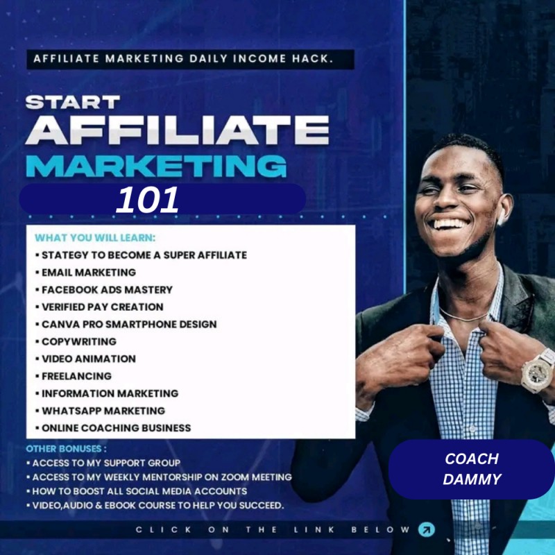 Buy Affiliate Marketing Daily Income by Digitnaire hub on Selar