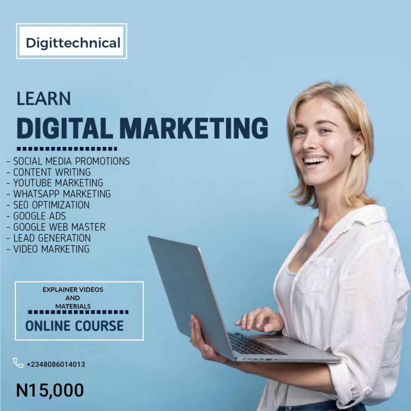 Buy A-Z Digital Marketing Course by DIGIT TECHNICAL LTD on Selar