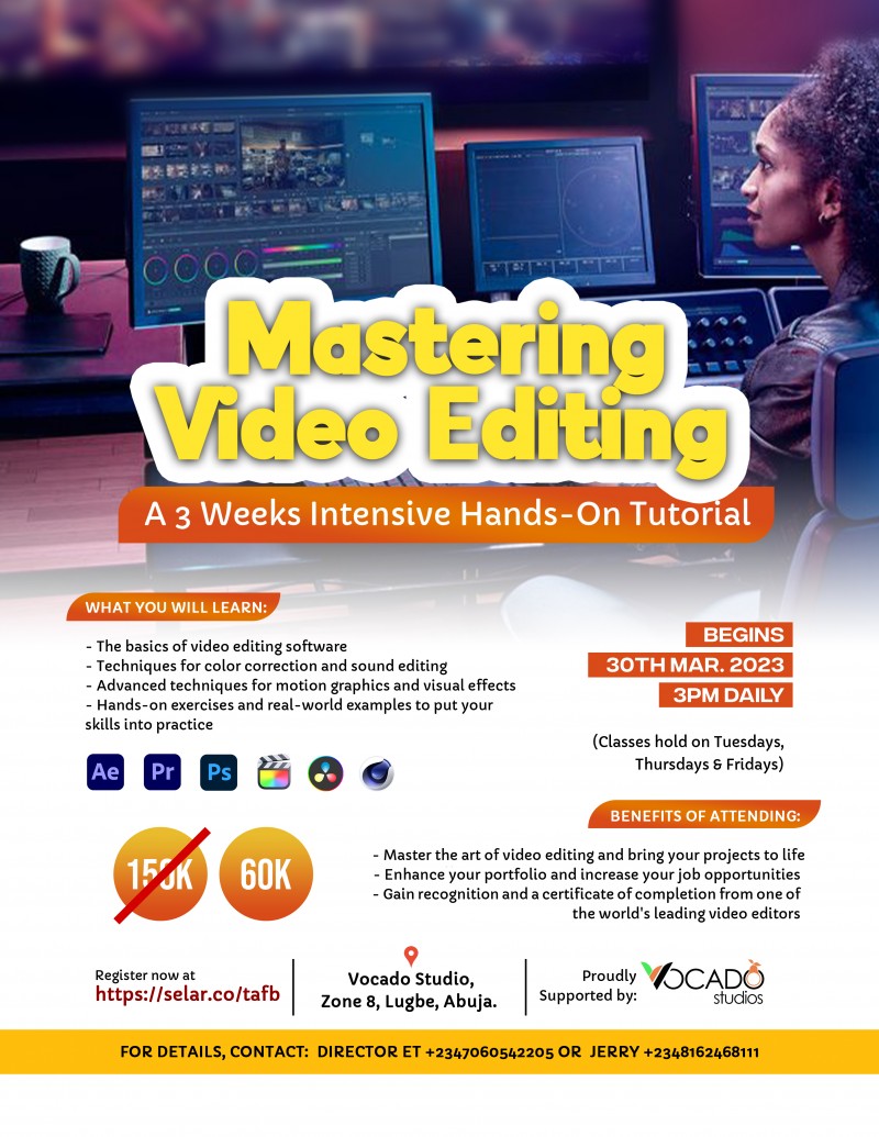 Buy MASTERING VIDEO EDITING: A 3 Weeks Intensive Hands-On Tutorial by ...