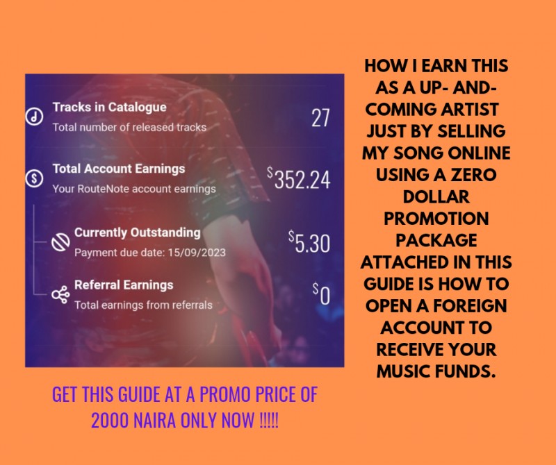 Buy I get to realise that alot of upcoming artist find it difficult to ...