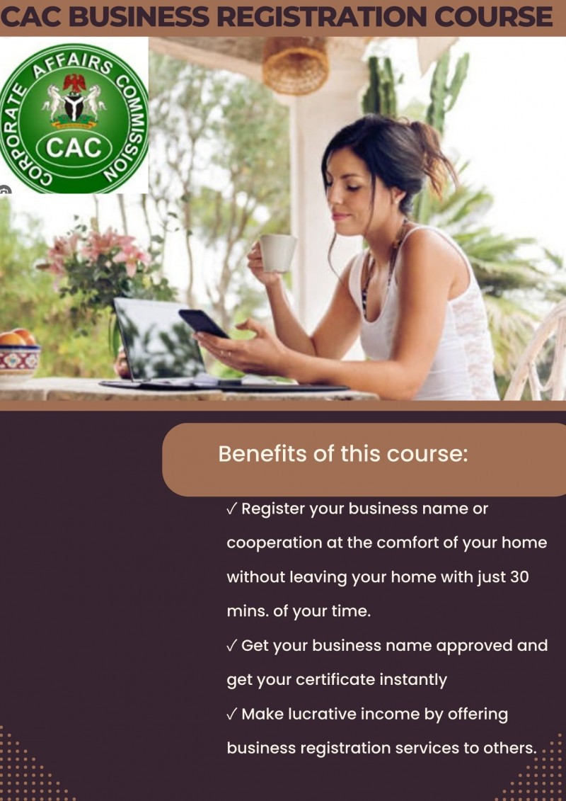 Buy CAC Business Registration Course by Doris Emekwe on Selar