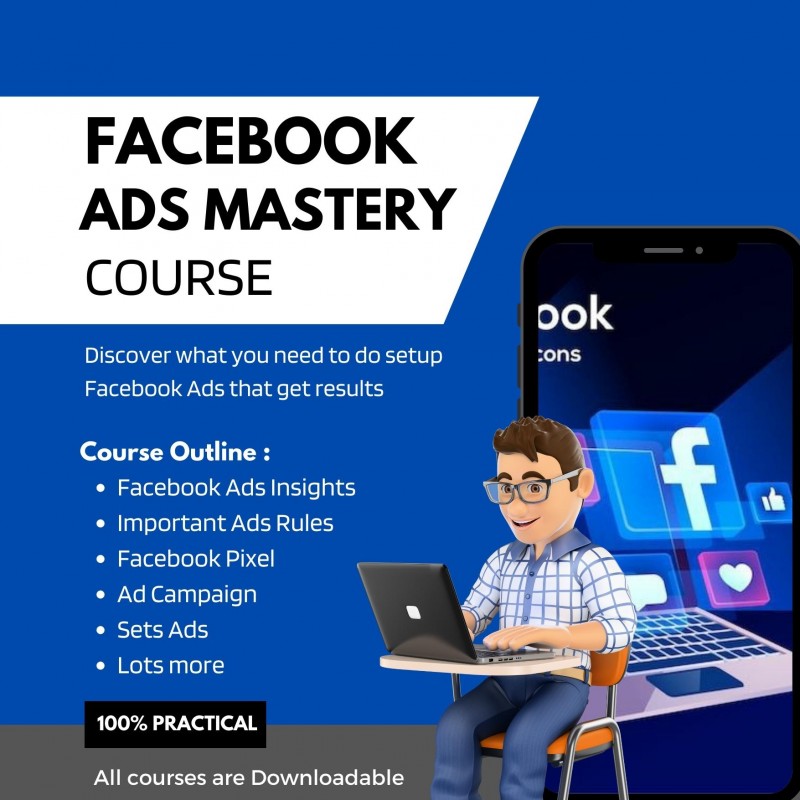 Buy Facebook Ads Mastery Course by Duokings Creations on Selar