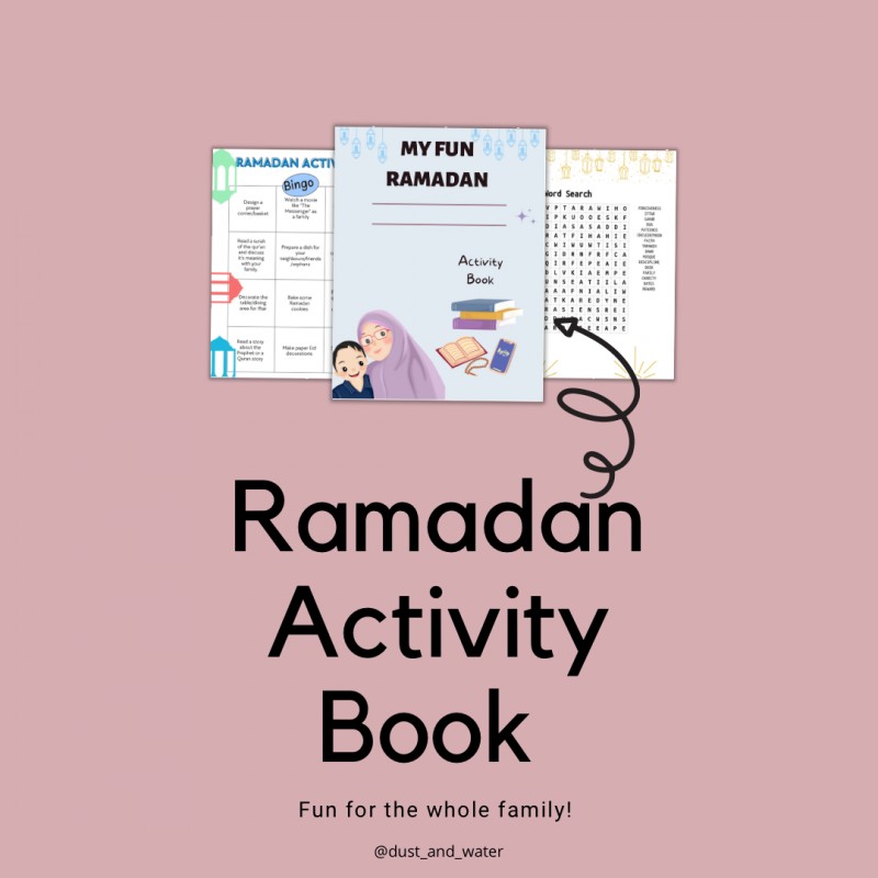 Buy Ramadan activity pack by Dust and Water on Selar