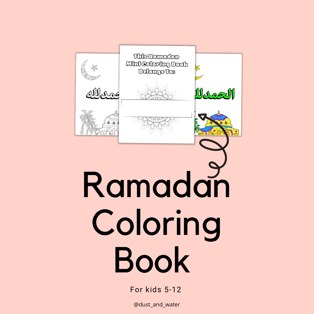 Buy Ramadan coloring book by Dust and Water on Selar