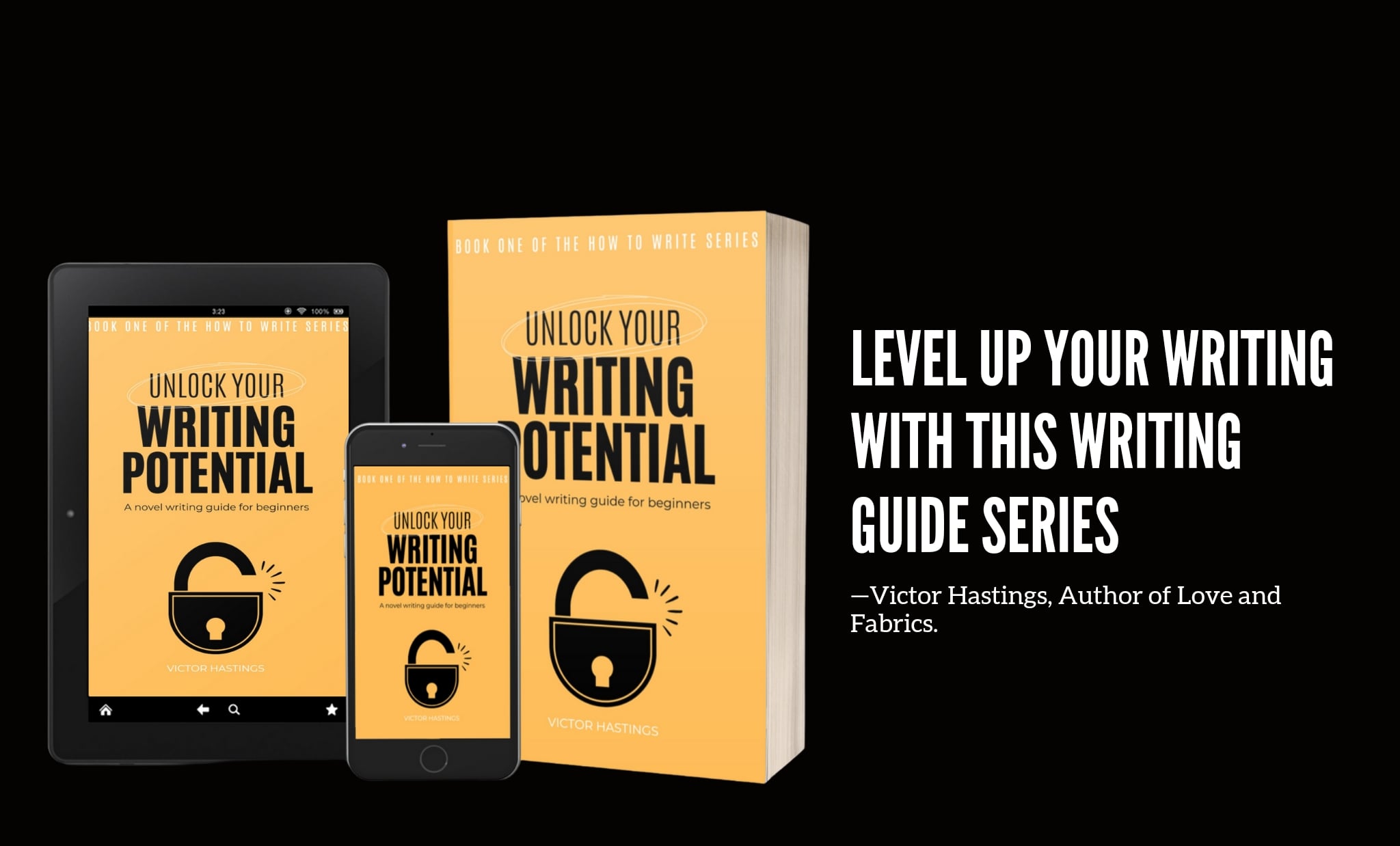 Buy Unlocking your writing potential ; A writing guide for beginners by Egwuji Victory Chinedu ...
