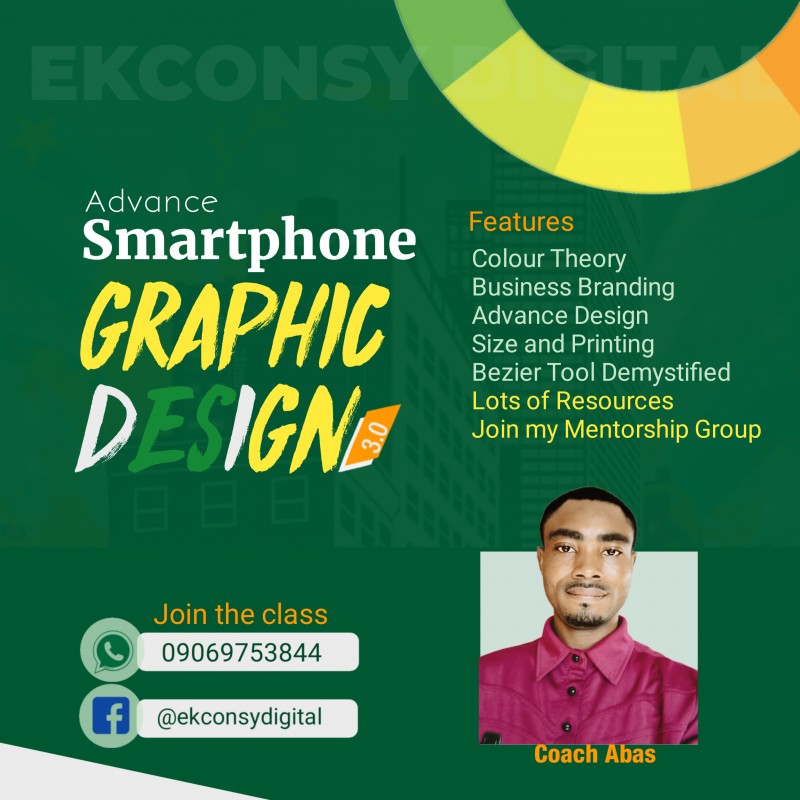 Buy SMARTPHONE GRAPHIC DESIGN COURSE by Ekconsy Digital on Selar.co