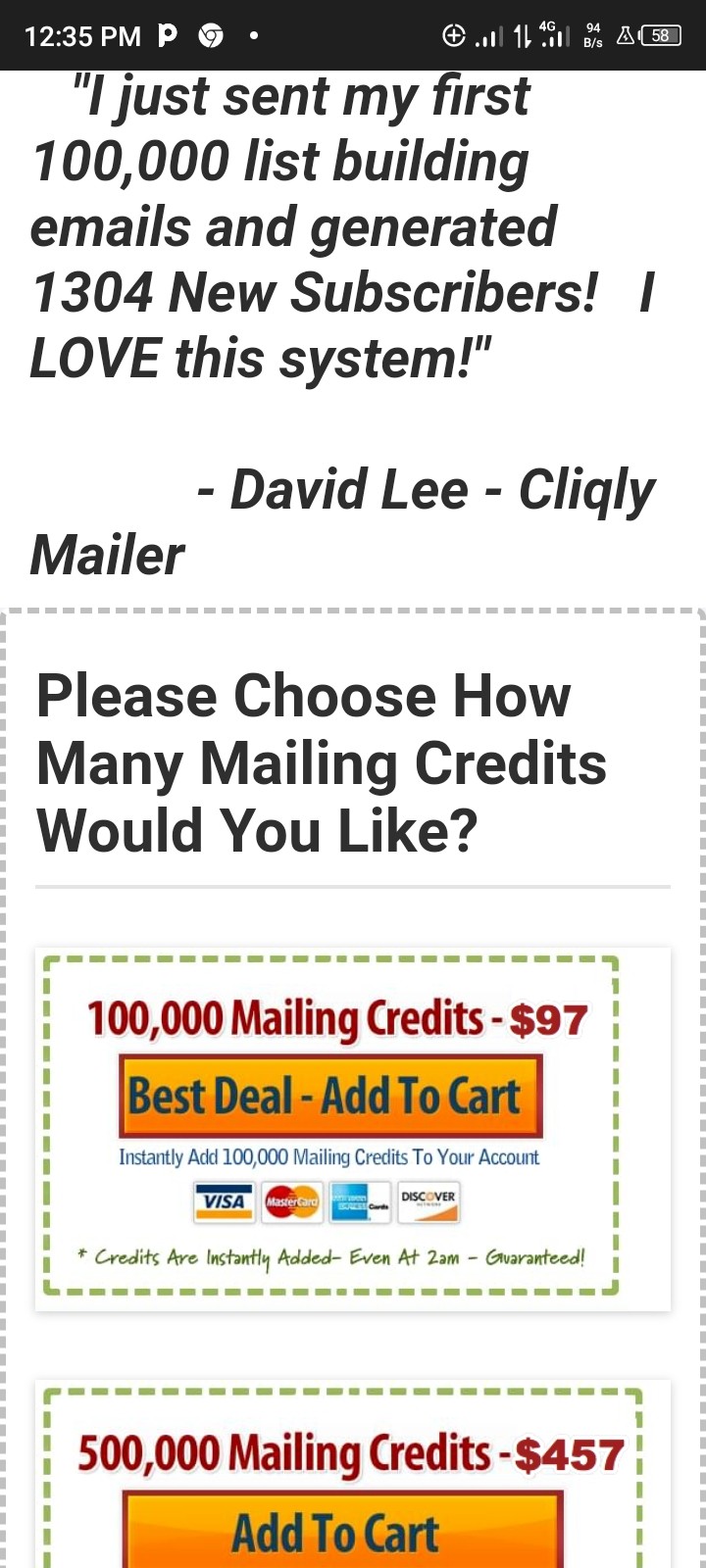 Buy Cliqly Email Sending by Michael Efiom on Selar