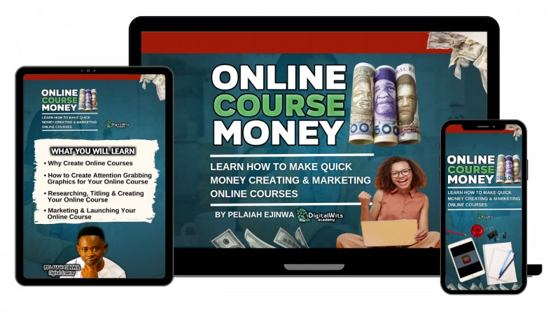 Buy ONLINE COURSE MONEY by DigitalWits Academy on Selar