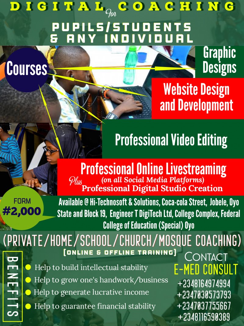 Buy Video/Film Editing by E-MED Consulting Firm on Selar