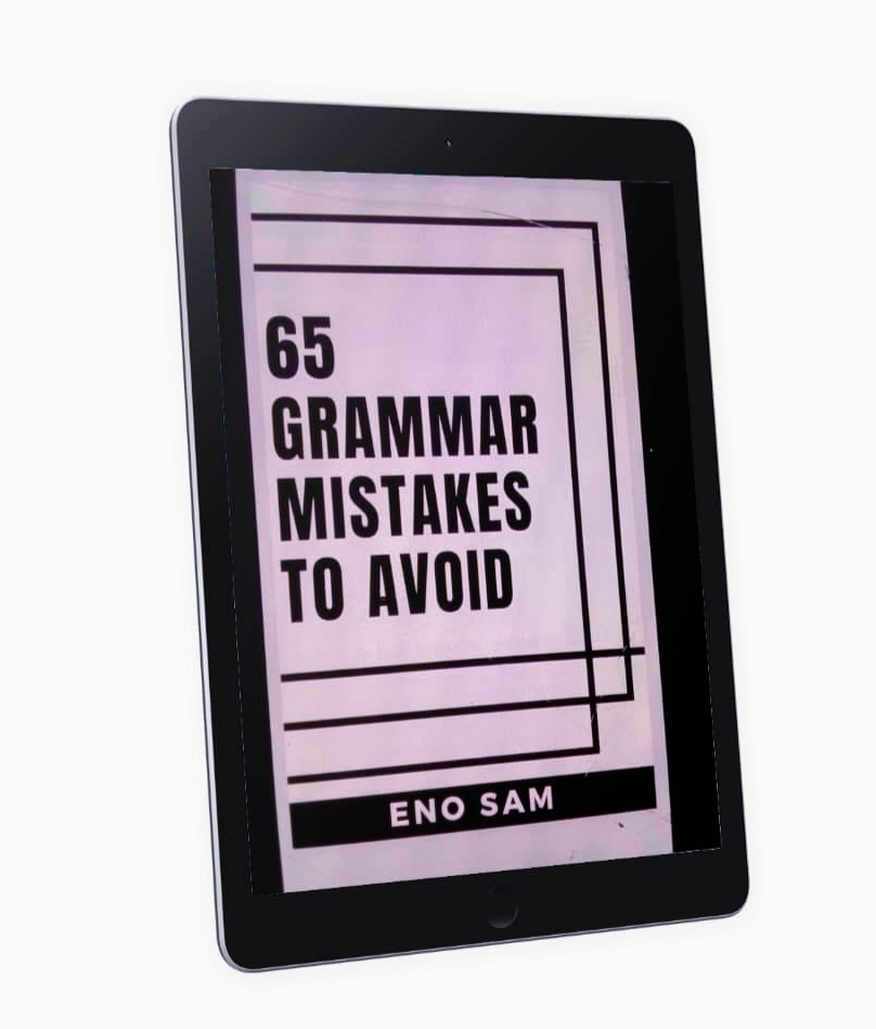 Preorder 65 GRAMMAR MISTAKES TO AVOID By Eno Sam On Selar co Preorder 65 GRAMMAR MISTAKES TO AVOID By Eno Sam On Selar co