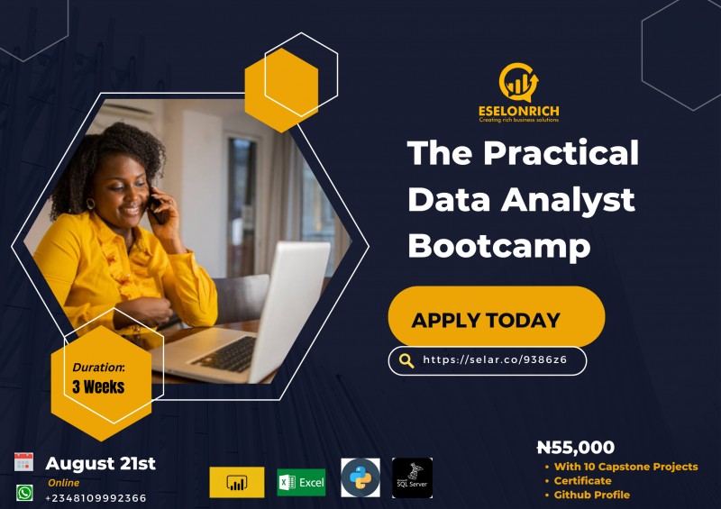 Buy The Practical Data Analytics Bootcamp by Ese Krubu on Selar