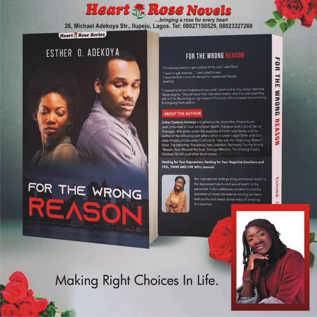 Buy FOR THE WRONG REASON by esther adekoya on Selar