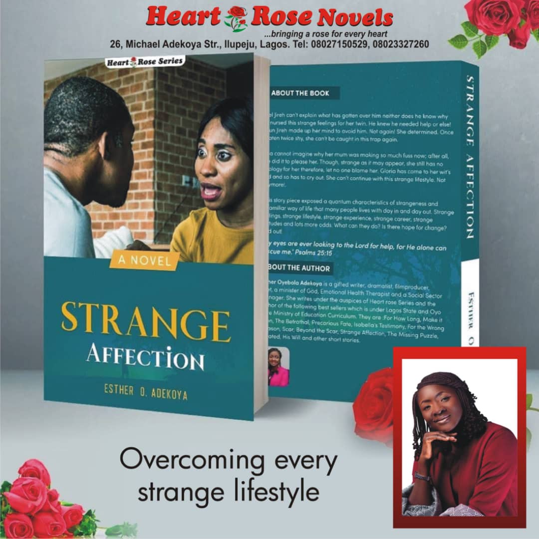 Buy STRANGE AFFECTION by esther adekoya on Selar