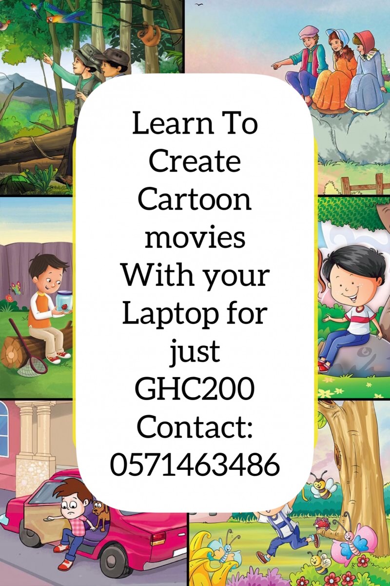 Buy PC/Laptop Cartoon Animation Creation by Eugene Osei on Selar