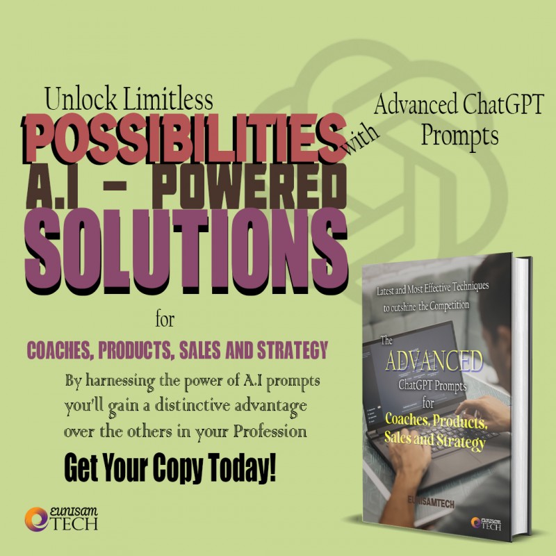 Buy Advanced ChatGPT Prompts by Eunisam Tech on Selar