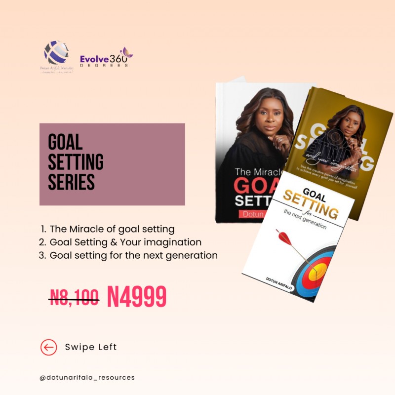 Buy GOAL SETTING SERIES by Evolve 360 Degrees on Selar