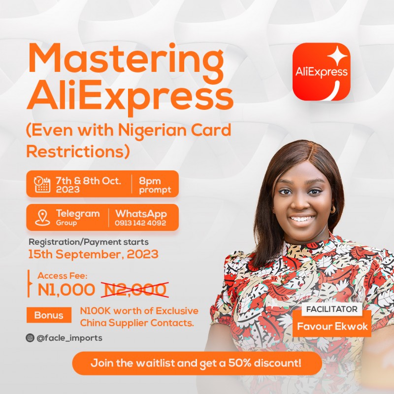 Buy MASTERING ALIEXPRESS by Favour Ekwok on Selar