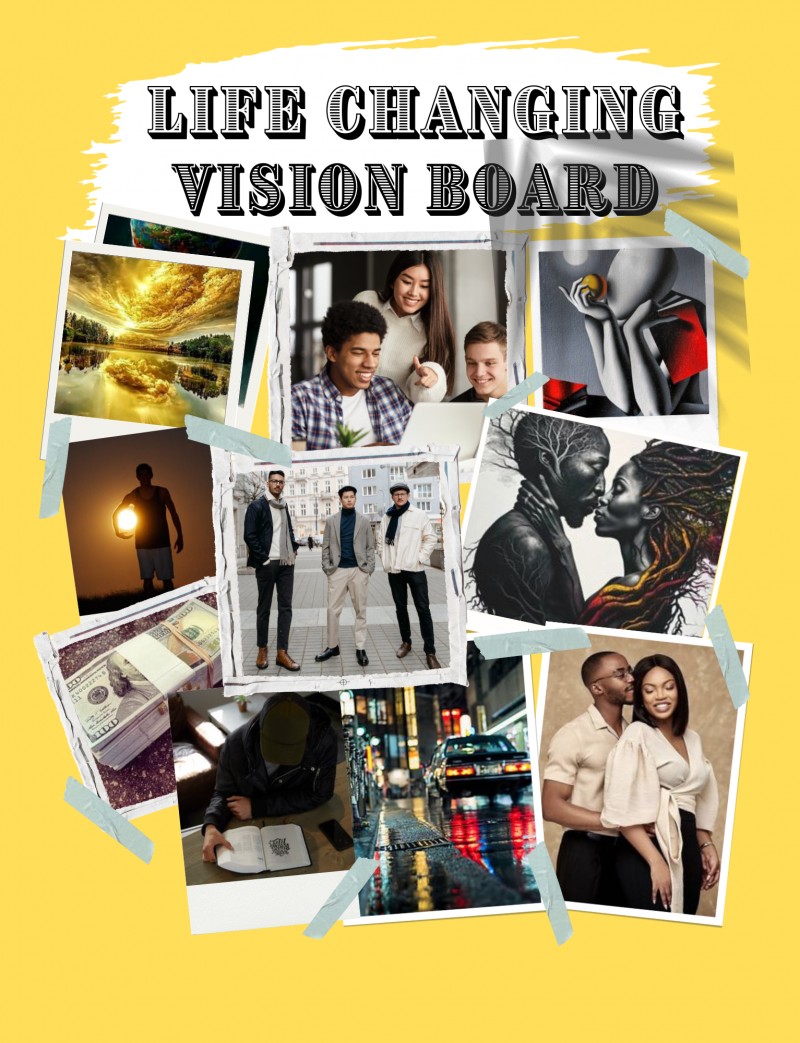 Get Life Changing Vision Board Book by Frank Penwel on Selar.co