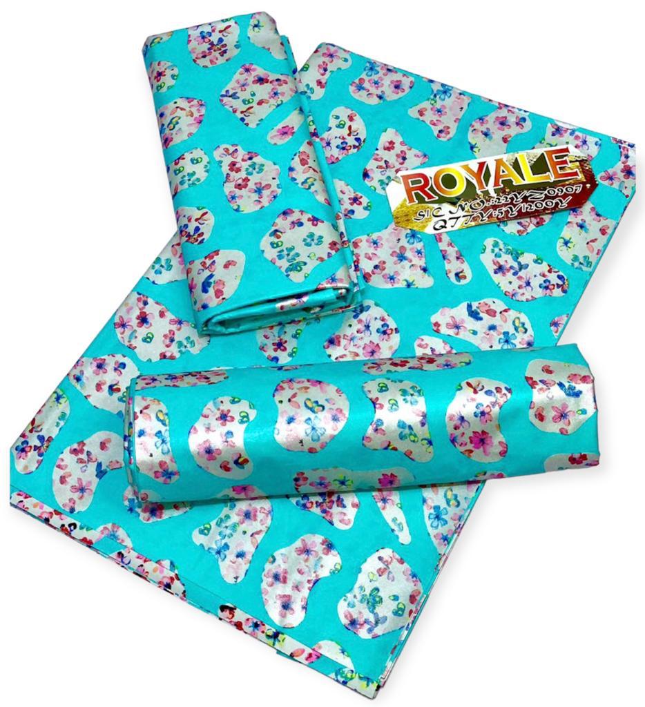 Buy Royal cotton fabric by Fatima Jibril on Selar