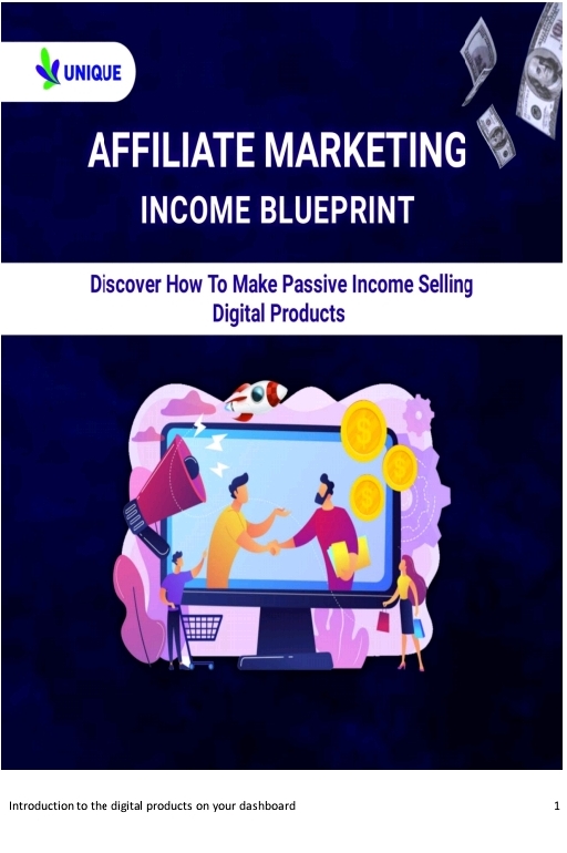 Buy Affiliate marketing income blueprint by Fonyuy Jouli on Selar