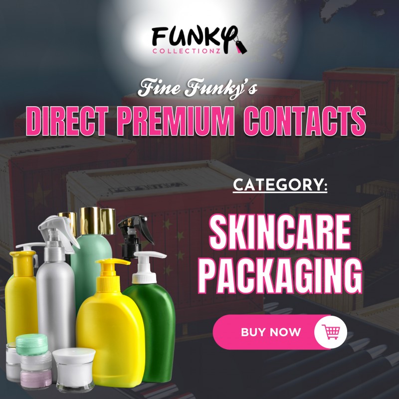 Buy SKINCARE PACKAGING & PLASTIC (2 Contact) by Funky Collections on Selar