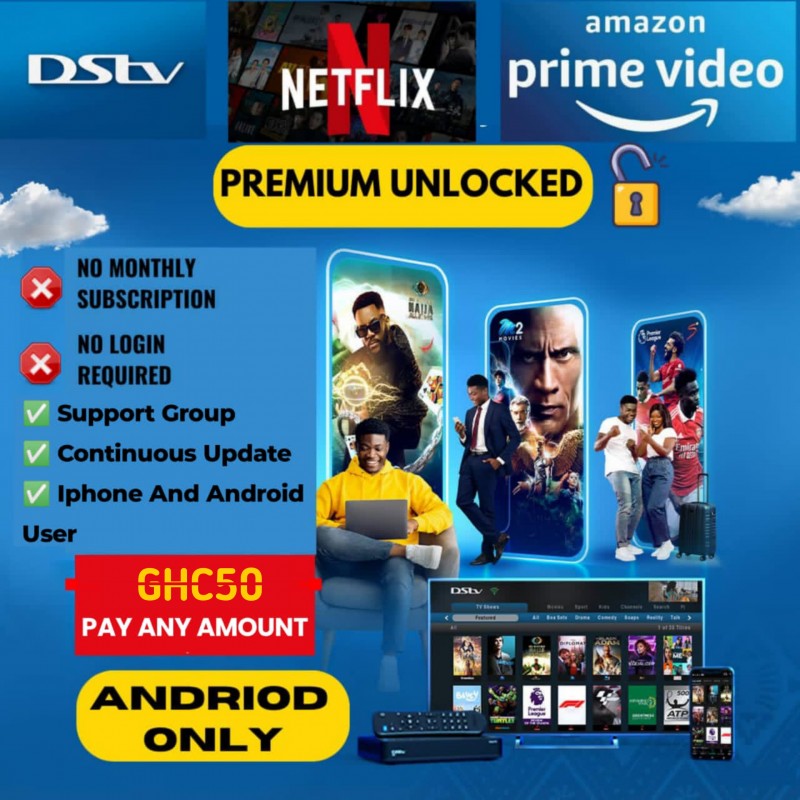 Buy DSTV premium App and other Video premium Apps by GADU ENOCK on Selar