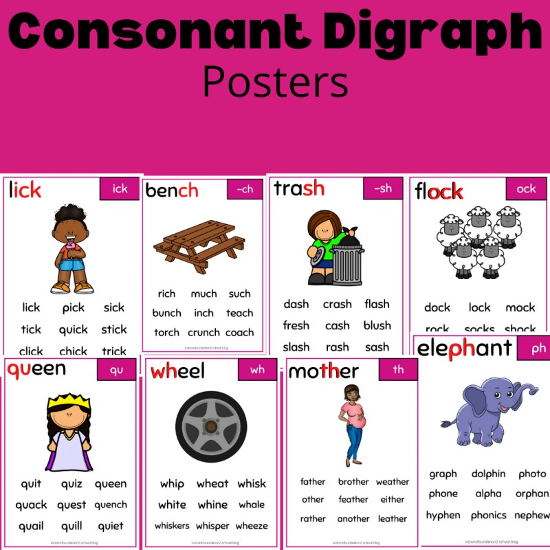 Buy Consonant Digraphs by Glory John on Selar