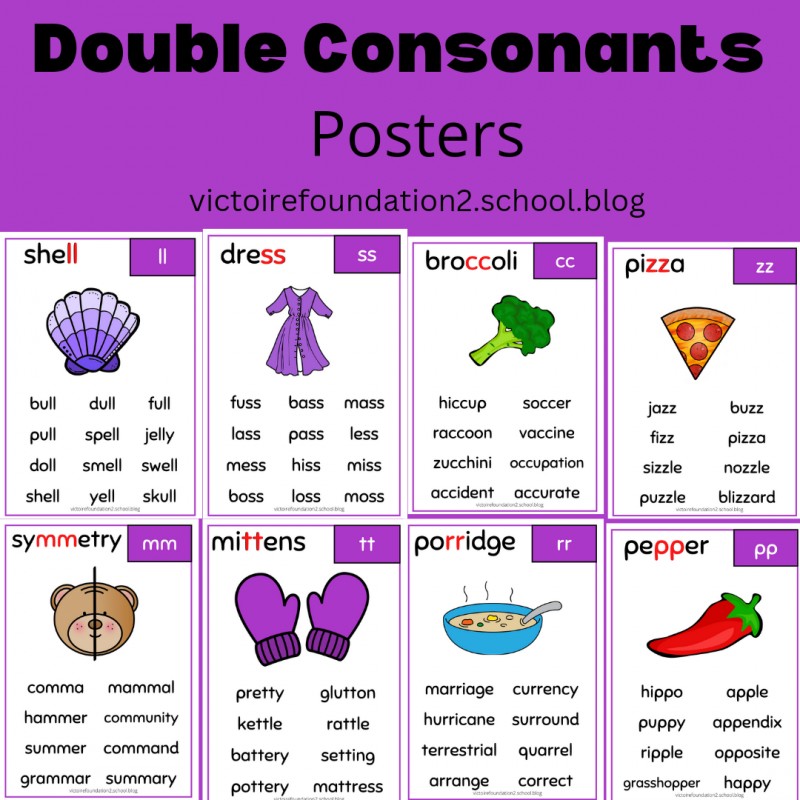 Buy Double consonant posters by Glory John on Selar