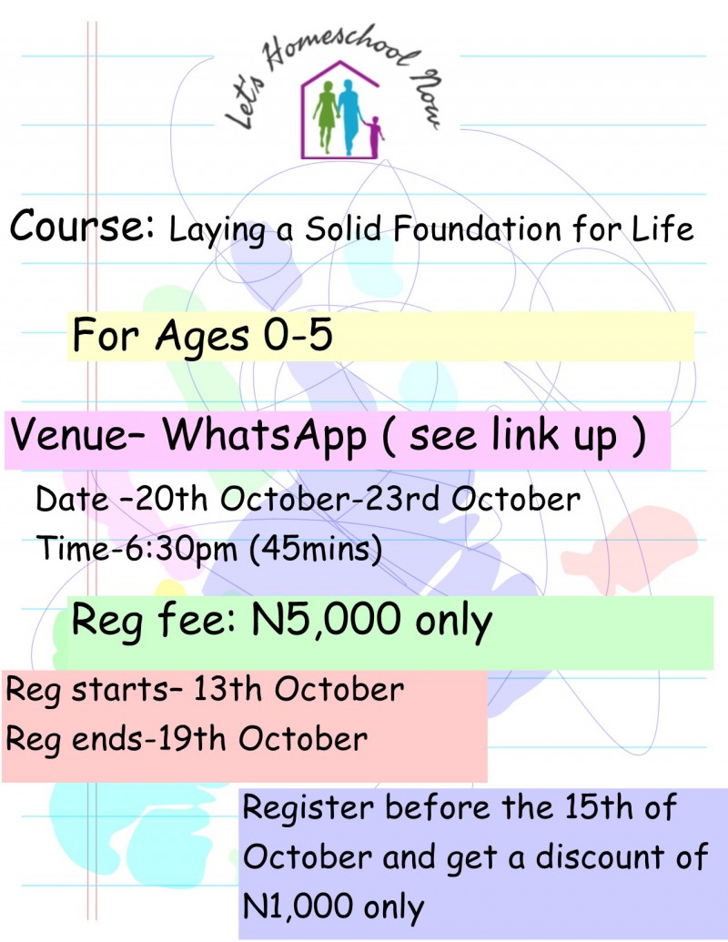 Buy Laying a solid foundation for life by Goodness Okeoma on Selar