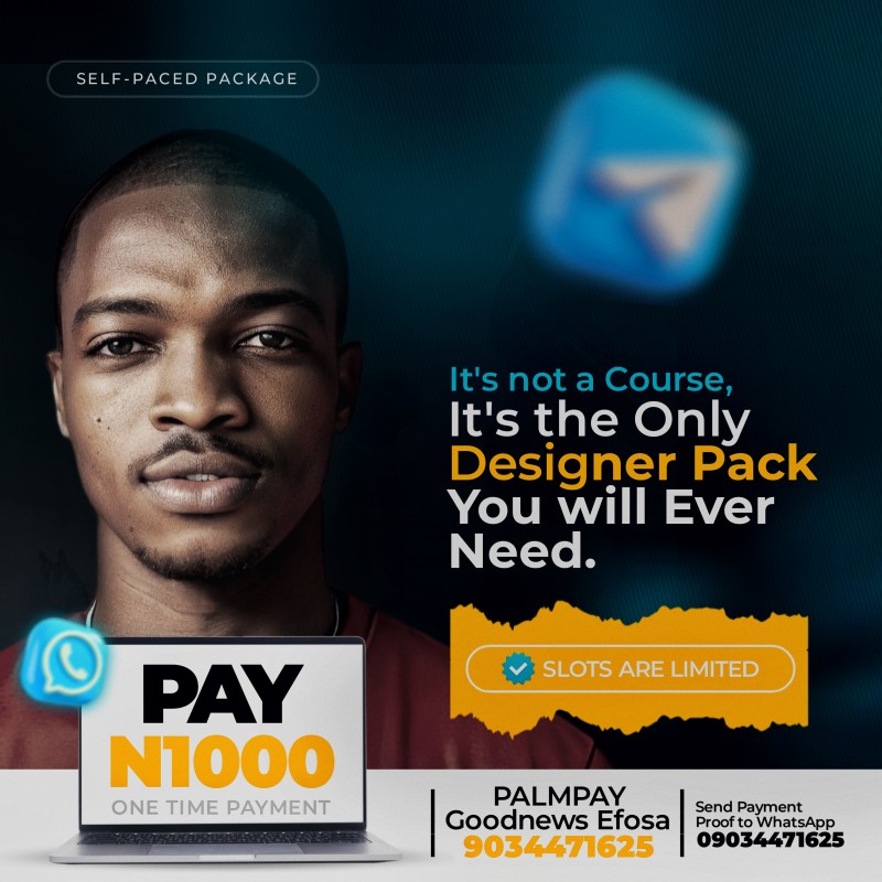 Buy DESIGNER'S MANIPULATION PACK ( DMP ) by Goodnews Efosa on Selar