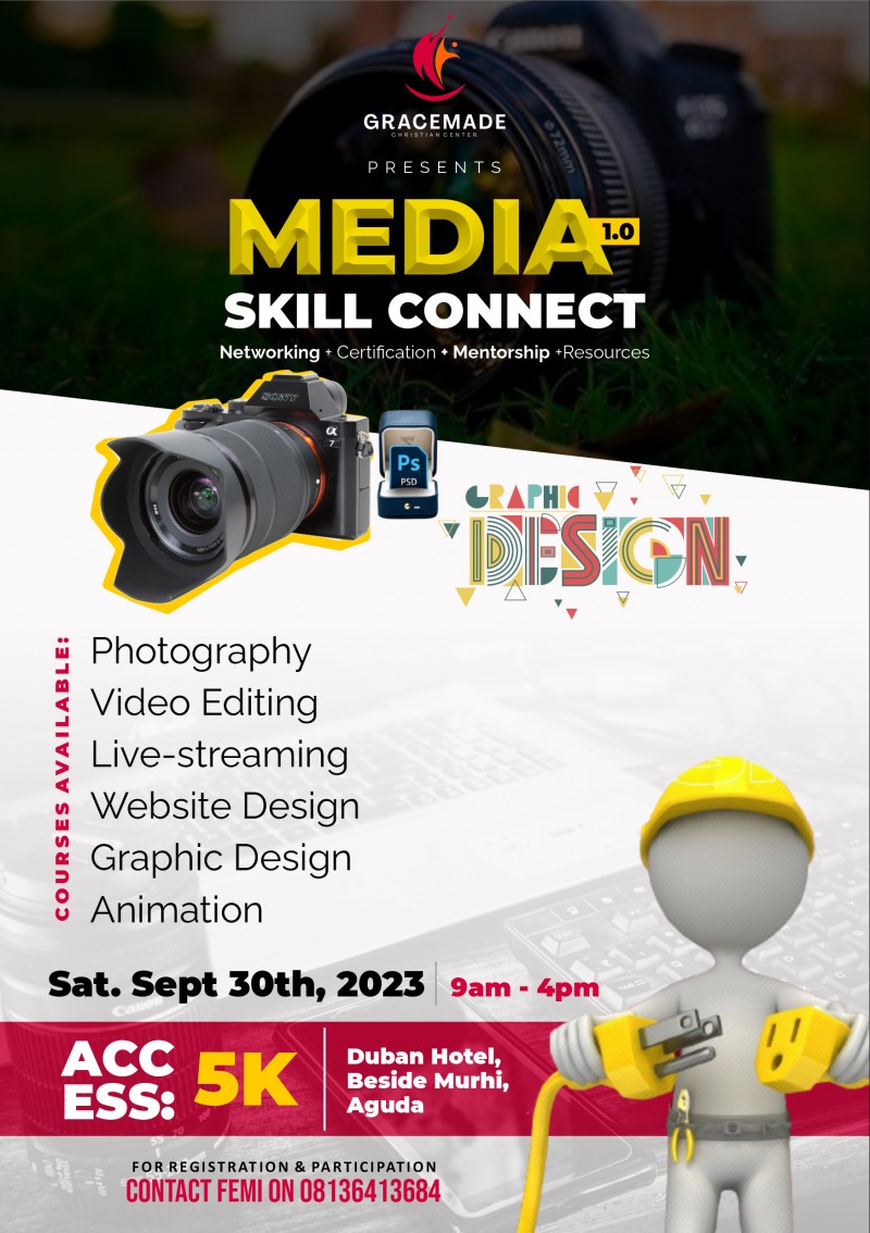 Buy Media Skill Connect by Gracemade Christian Centre on Selar