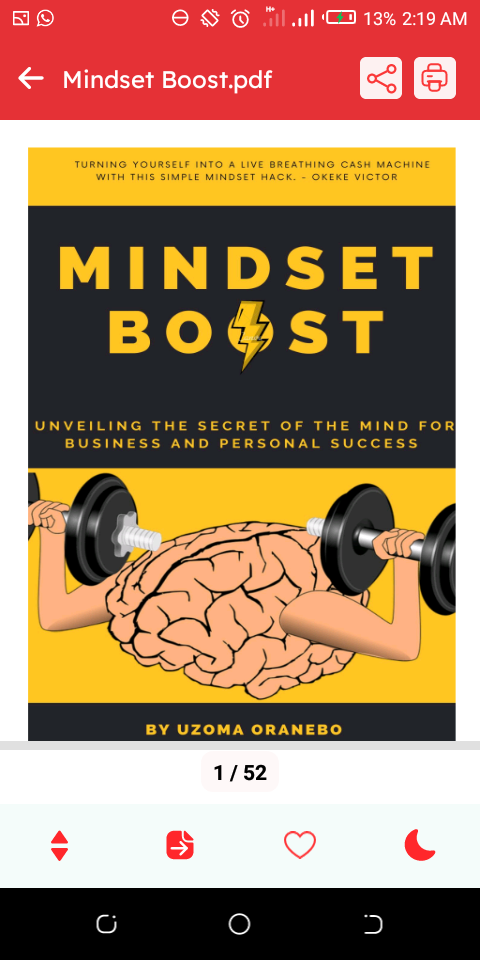 Buy MIND BOOSTER BOOK by Great Tech LtD on Selar