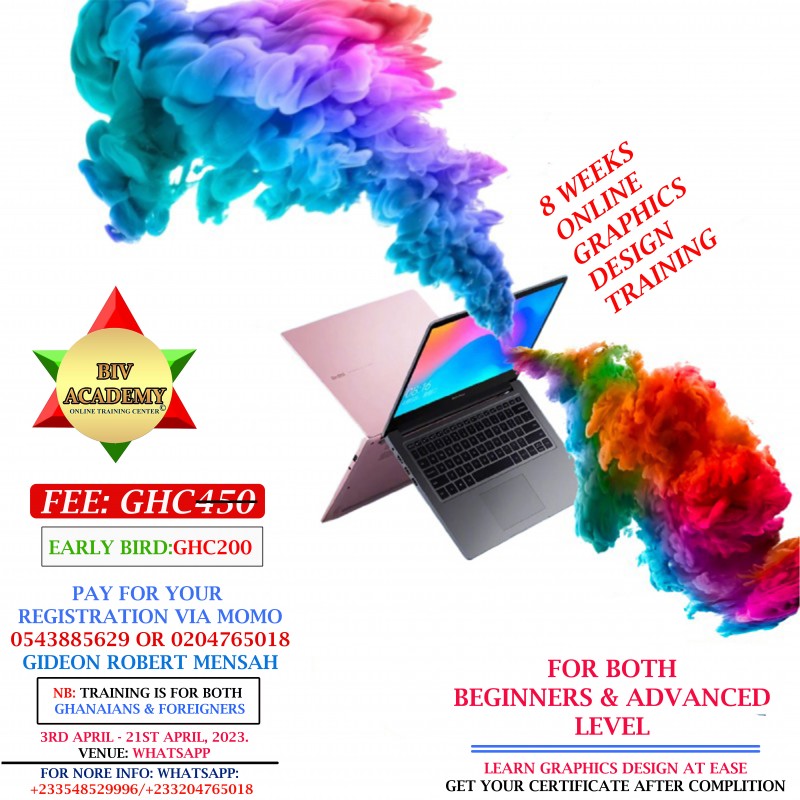 Buy ADVANCED LEVEL GRAPHICS DESIGN TRAINING by Gideon Robert Mensah on ...