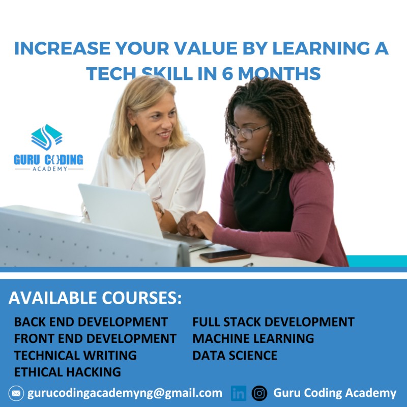 Buy Comprehensive Backend Development Advanced Program by Guru Coding Academy on Selar