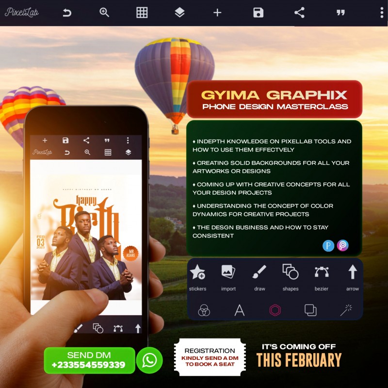 Buy Graphic Design Masterclass by Gyimah Graphix on Selar