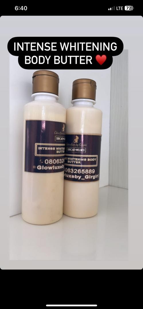 Buy Intense whitening body butter by Glowluxe by Girgiri on Selar